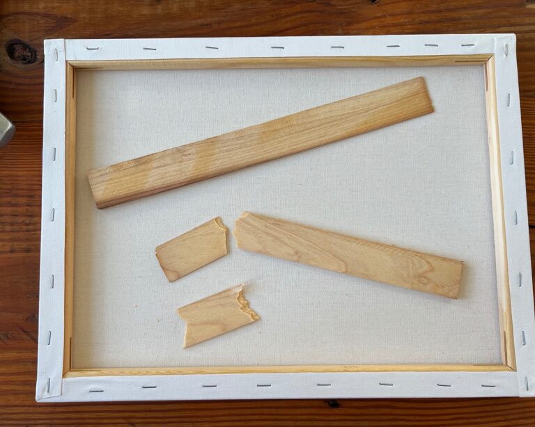 DIY Plaster On Canvas Art That's Easy + Elegant (How To Guide)